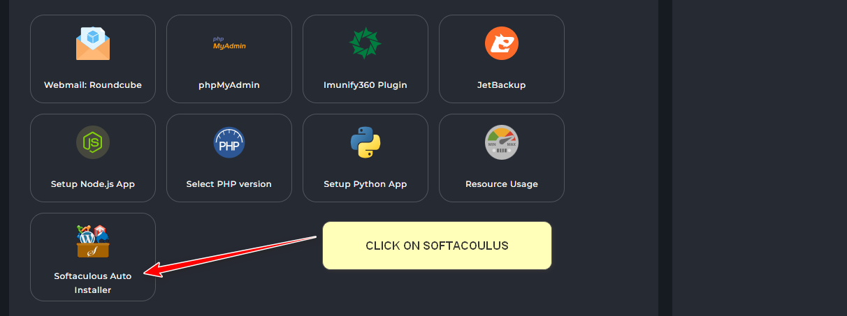 Install WordPress with Softaculous - Wiweka.Dev